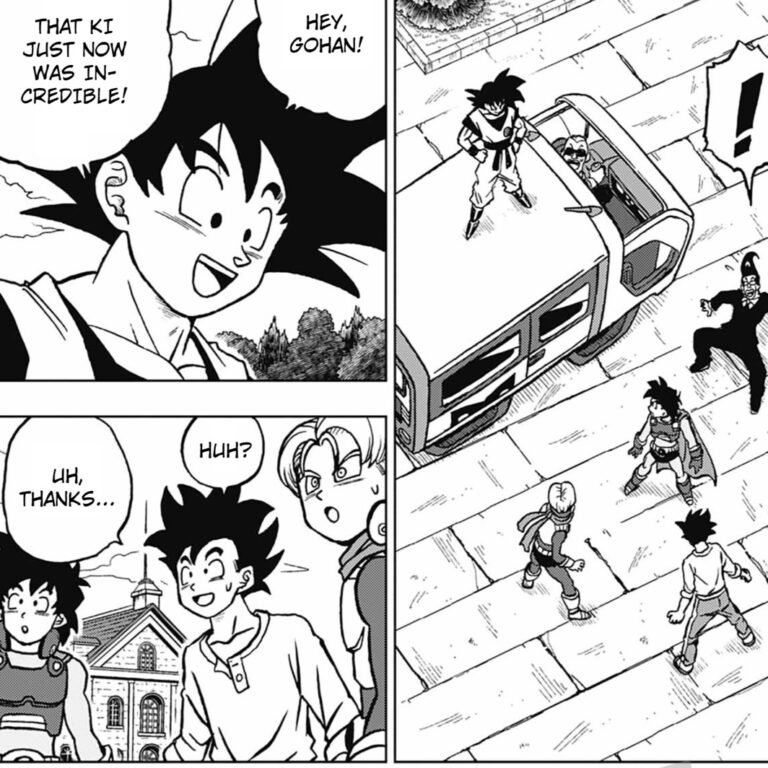Beast Gohan vs MUI Goku Dragon Ball Super Chapter 102
