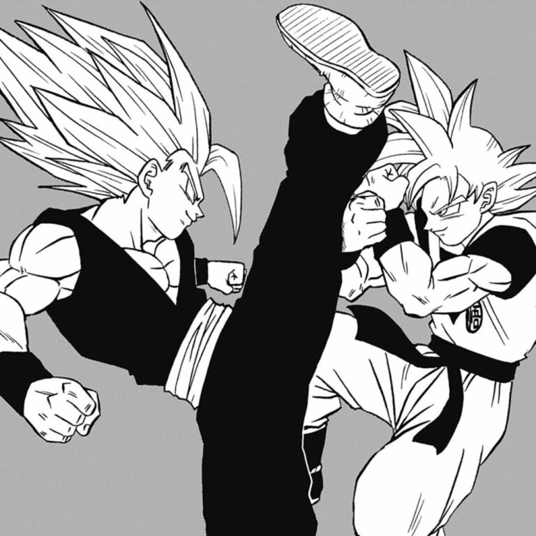Beast Gohan vs MUI Goku Dragon Ball Super Chapter 102